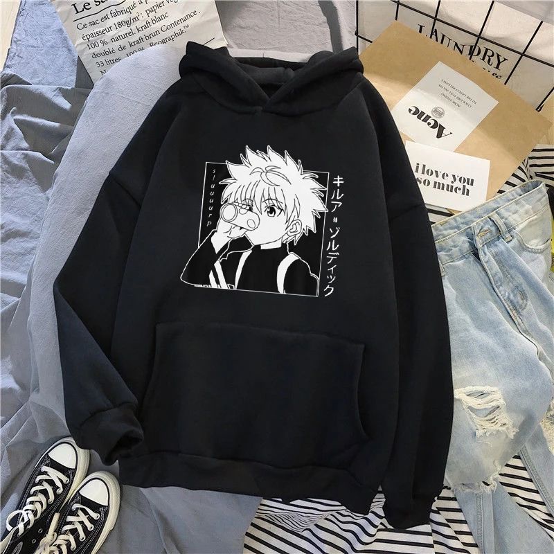 Jual hoodie anime killua hunter x hunter ready S M L XL XXL XXXL XXXXL ...