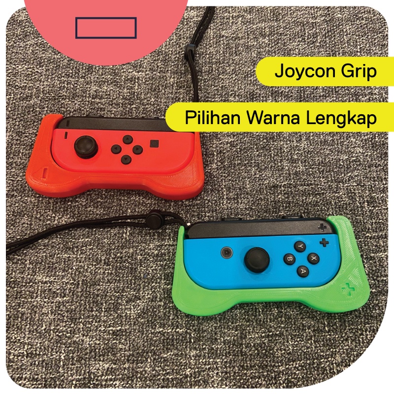 Jual Ninitendo Switch Single Joycon Hand Grip Warna Lengkap | Shopee ...