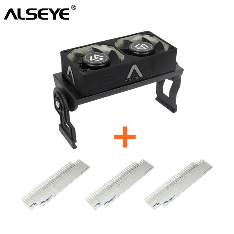 Jual IMPORT ALSEYE Computer Memory Cooling Fan RAM Cooler Aluminum ...