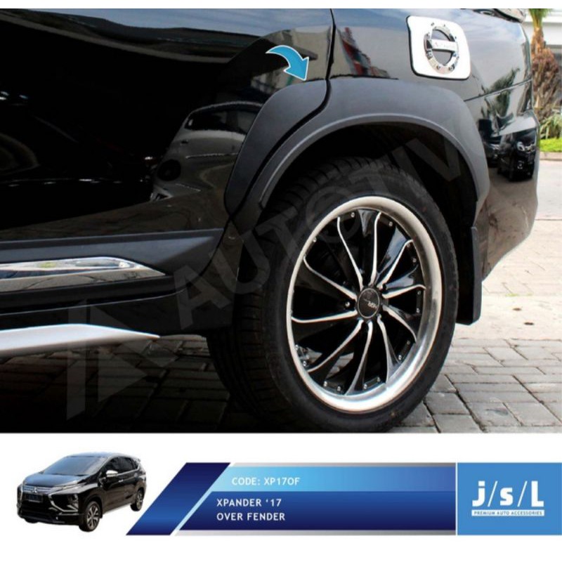 Jual Over fender mitsubishi all new pajero sport activo jsl | Shopee ...