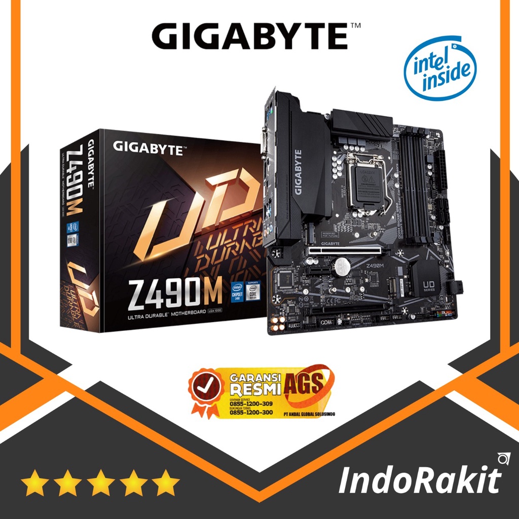 Jual Gigabyte Motherboard Z490 M Micro ATX LGA1200 4 x DDR4 | Shopee ...