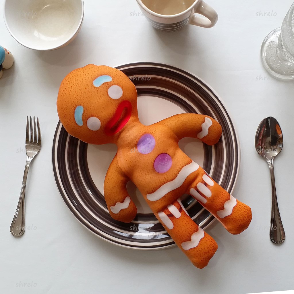 Jual Boneka (Plushies) kue jahe lucu medium buat tukar kado atau hadiah ...