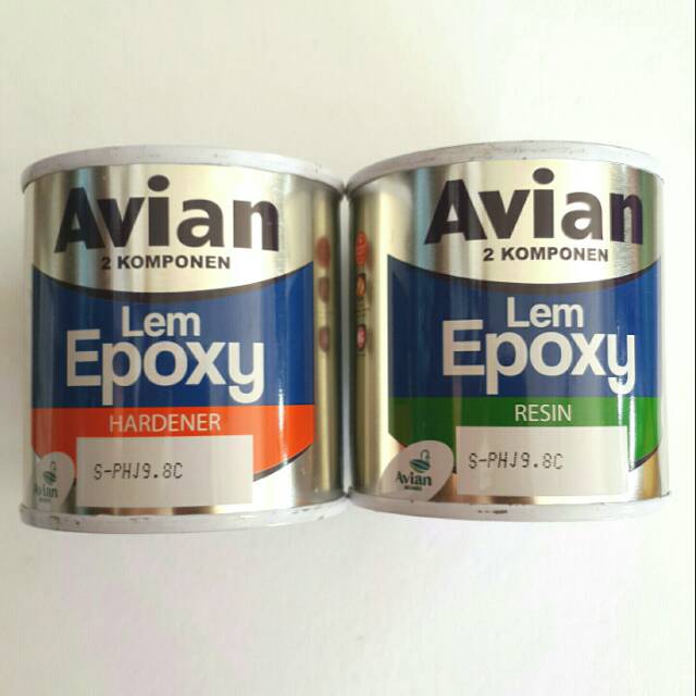 Jual Lem Epoxy Avian 1,6Kg E Poxy Lem Kayu Besi Logam Kaca Serbaguna ...