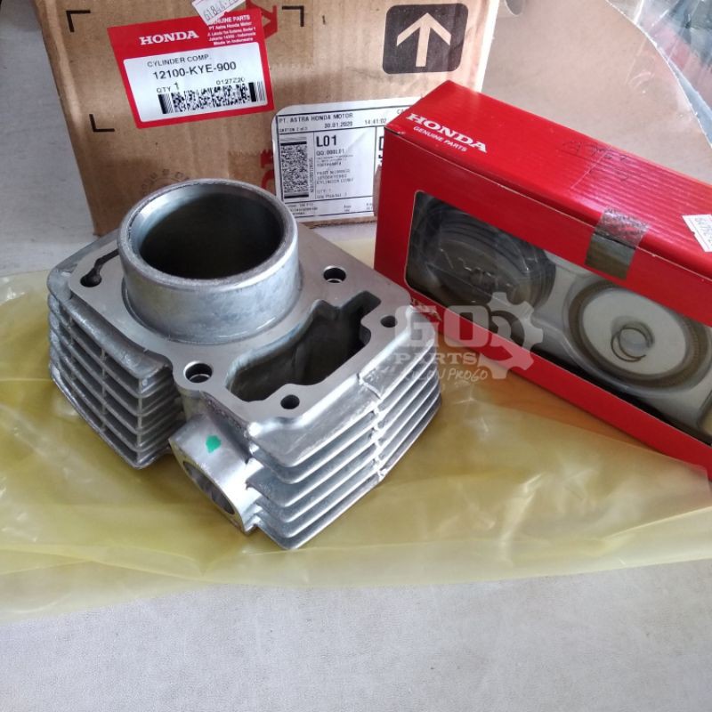 Jual Cylinder Comp 12100-KYE-900 131A1-KRM-305 Blok Buring Set Piston Seher New Megapro Mono ...