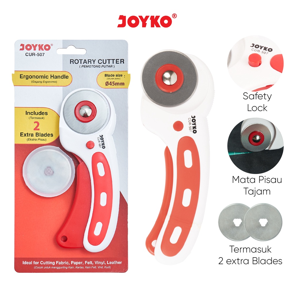 Jual Rotary Cutter Pemotong Putar Joyko CUR-507 | Shopee Indonesia