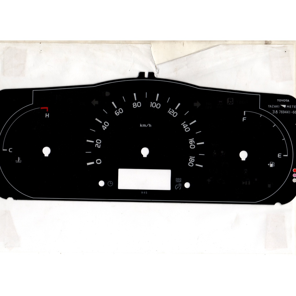 Jual Custom Panel Speedometer Toyota Hiace | Shopee Indonesia