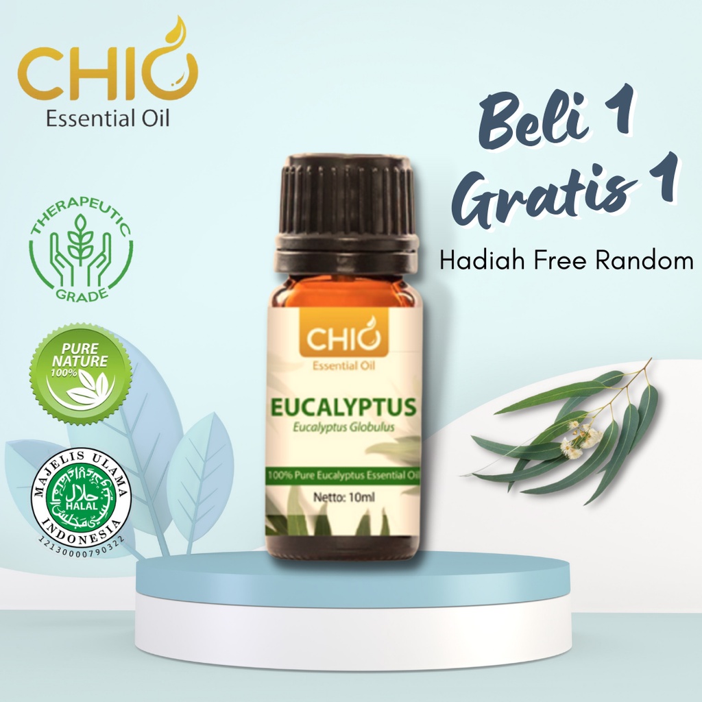 Jual BUY 1 GET 1 CHIO EUCALYPTUS ESSENSIAL OIL | Shopee Indonesia