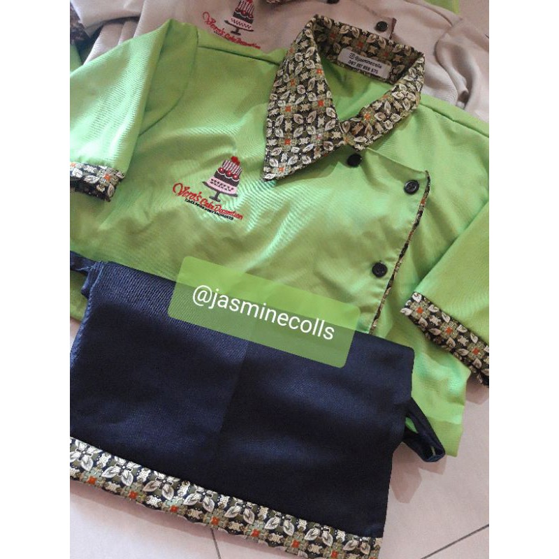 Jual Seragam Bakery Roti / Waiter Waitress / Resto / Koki dll | Shopee ...