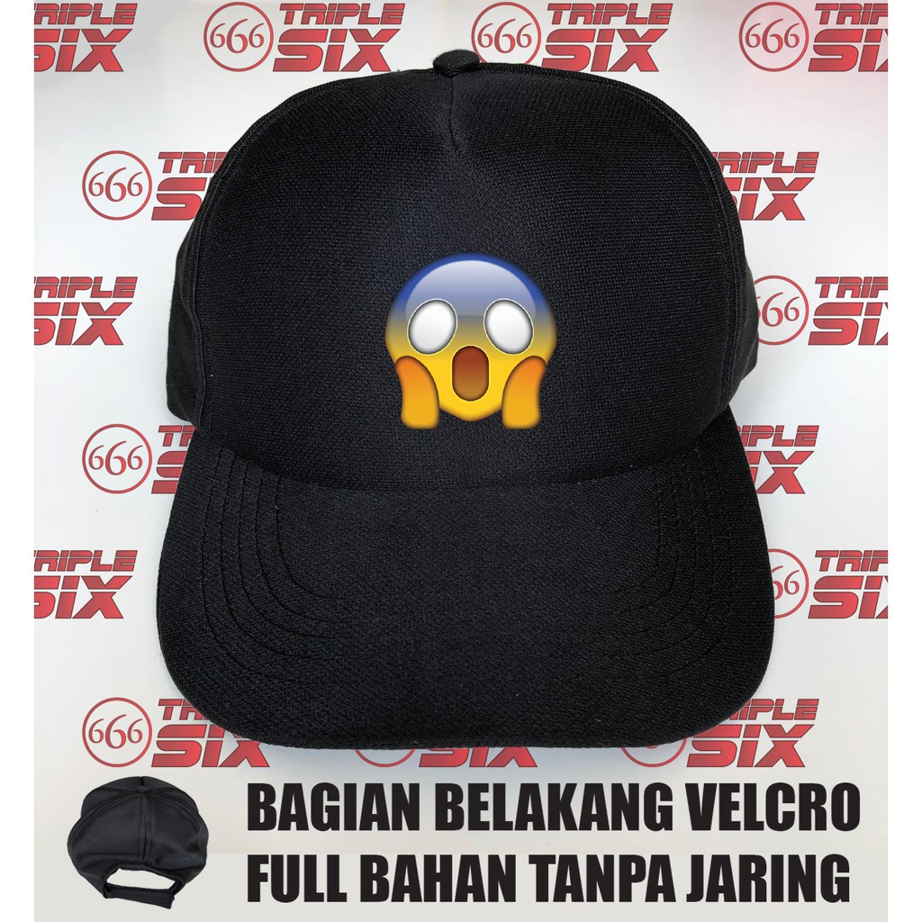 Jual Topi Full Bahan Emoji Shock omg | Shopee Indonesia