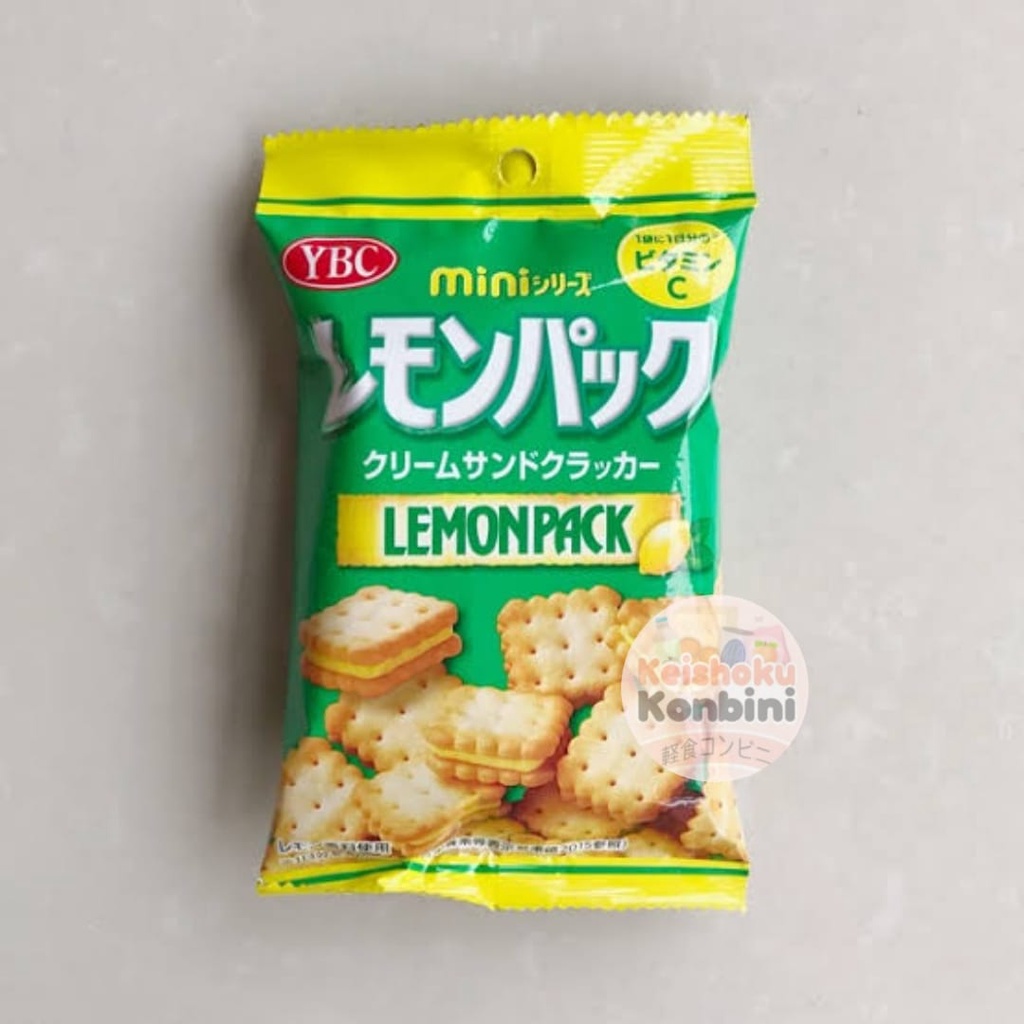 Jual YBC Lemon Pack Cream Sandwich Cracker / snack / biskuit / biskuit impor / snack impor ...