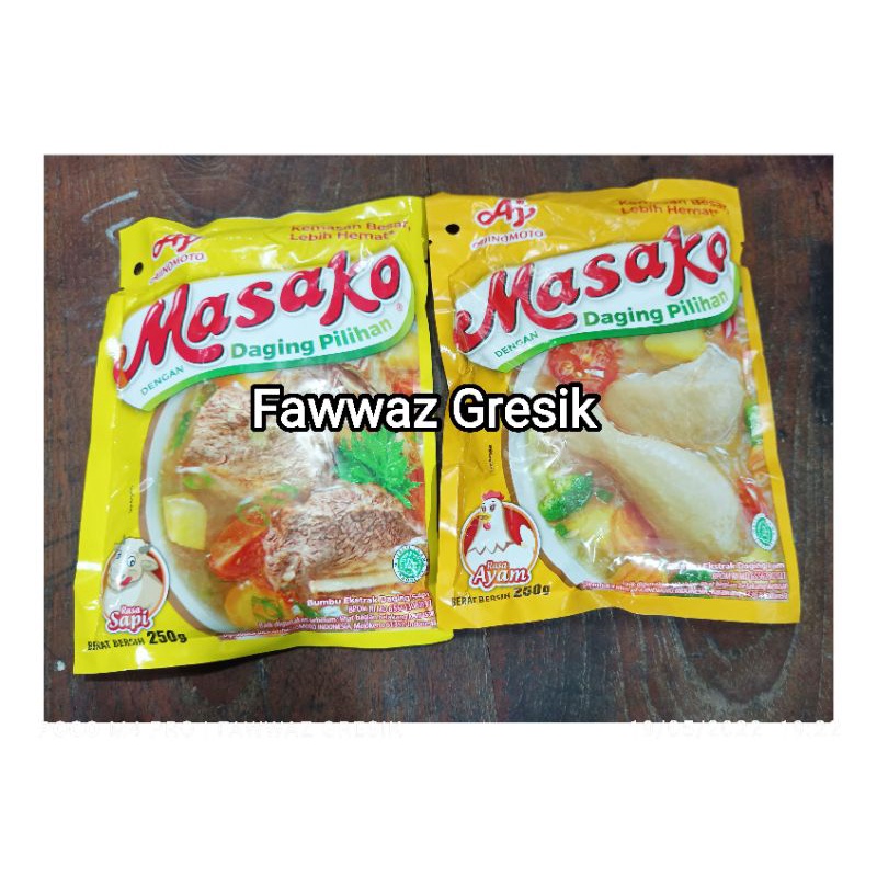 Jual Masako Sapi 250gr Masako Ayam 250gr Penyedap Rasa 250 Gram