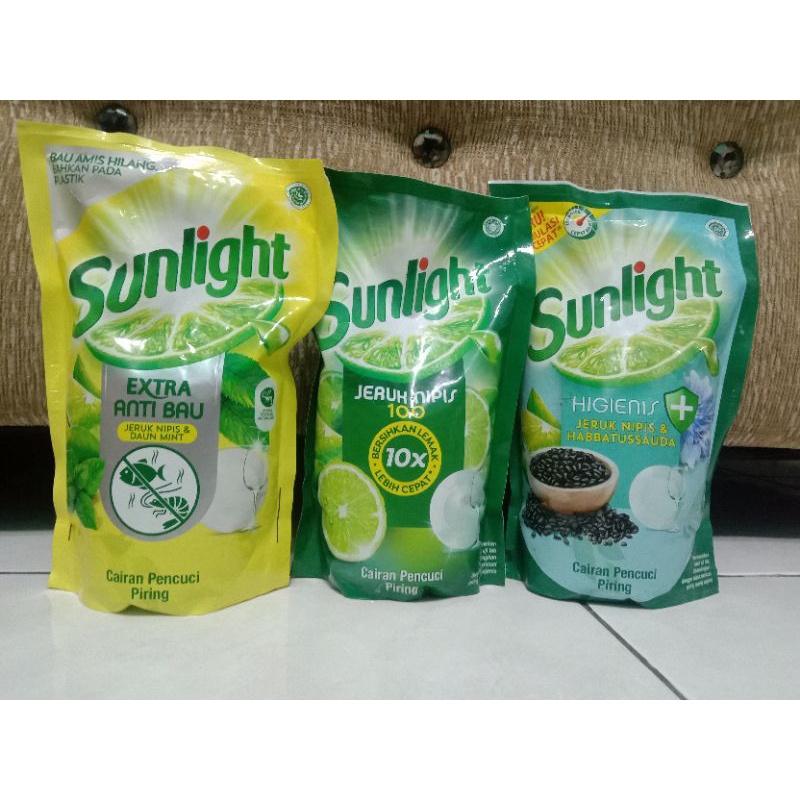 Jual sunlight cairan pencuci piring 650ml | Shopee Indonesia