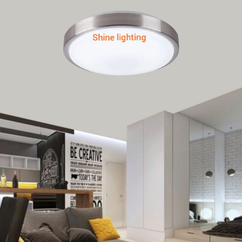 Jual Lampu plafon minimalis LED akrilik ruang tamu tipe 818/18 watt ...