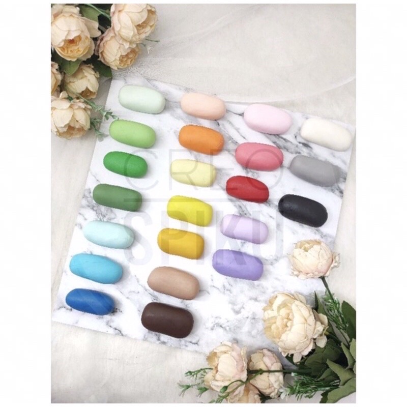 Jual BAKELS REPACK ANEKA WARNA 100 gr fondant icing sugar | Shopee ...