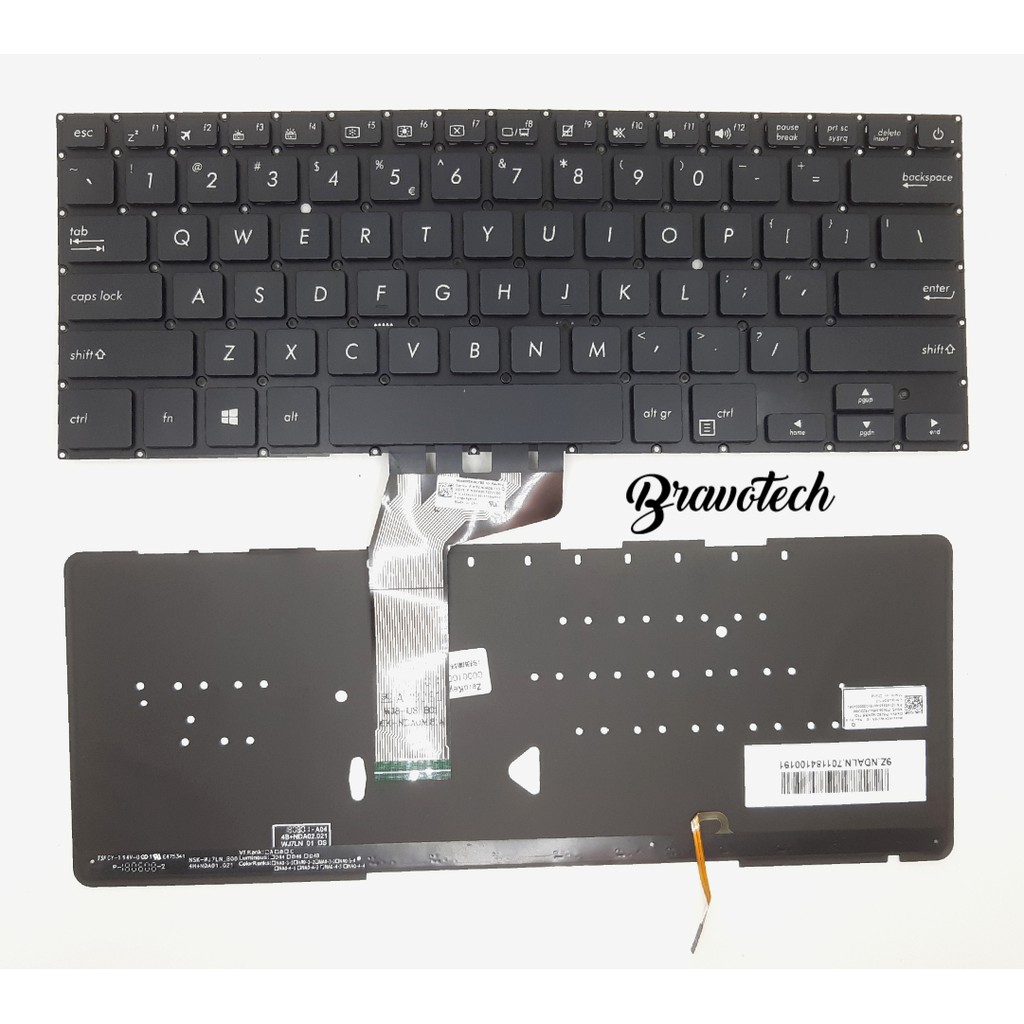 Jual Keyboard ASUS X411 X411U X411SC X411UV X411UA X411UF X406 S4200 9Z.NDABB.70T Backlight ...