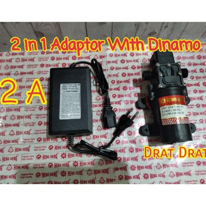 Jual Dinamo Pump Pompa Air Sprayer Elektrik 12V Dc With Adaptor Water ...
