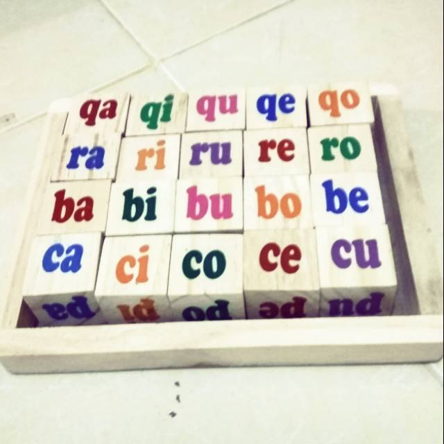 Jual Balok Baca Suku Kata | Shopee Indonesia