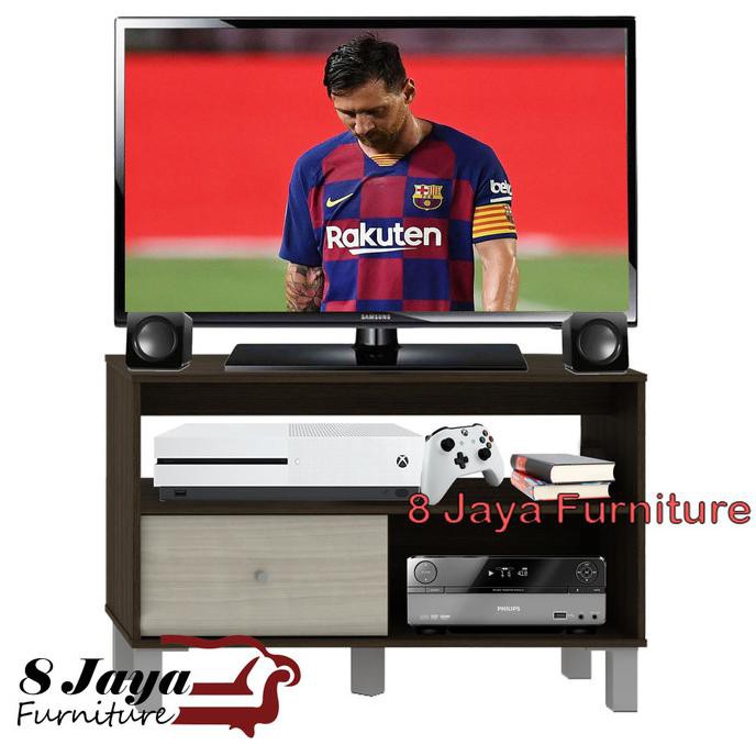 Jual Rak Tv Minimalis Meja Tv Modern Lvr 80 Laci Sliding Kecil 80Cm ...