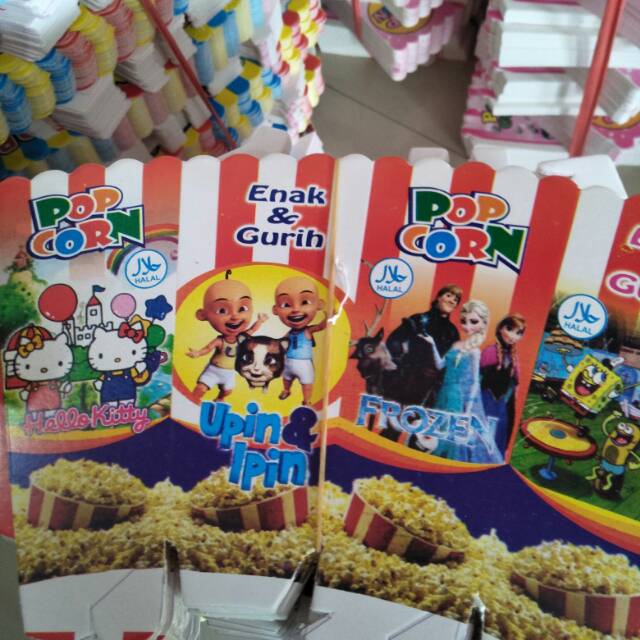 Jual Kotak popcorn kertas popcorn tempat popcorn | Shopee Indonesia
