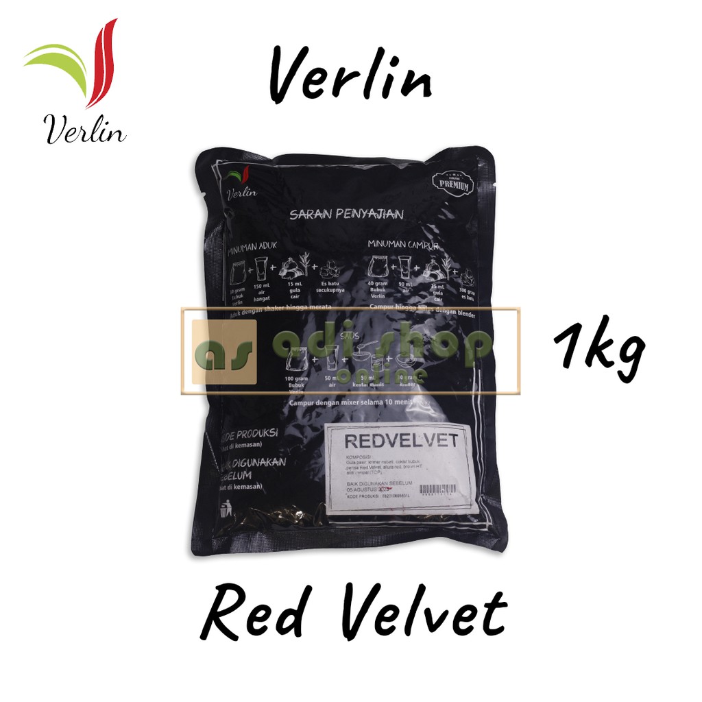 Jual VERLIN POWDER DRINK 1 KG | BUBUK MINUMAN VERLIN | Shopee Indonesia