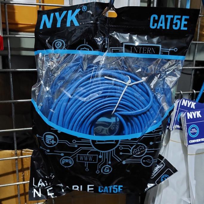 Jual Kabel LAN UTP 30M RJ45 Cat 5e Cable 30 Meter terpasang konektor ...