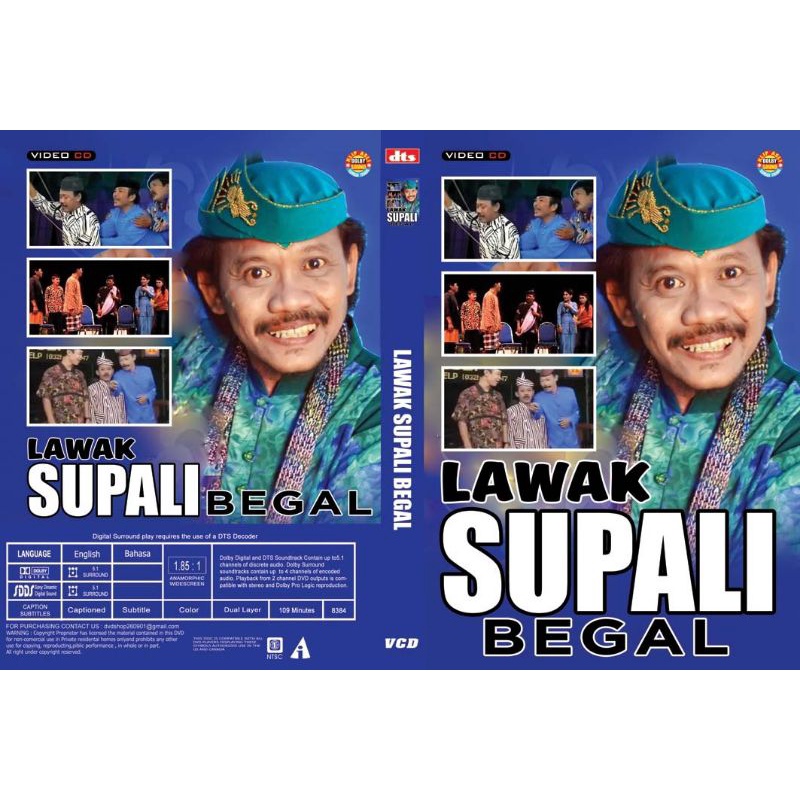 Jual KASET VCD LAWAK SUPALI BEGAL | Shopee Indonesia