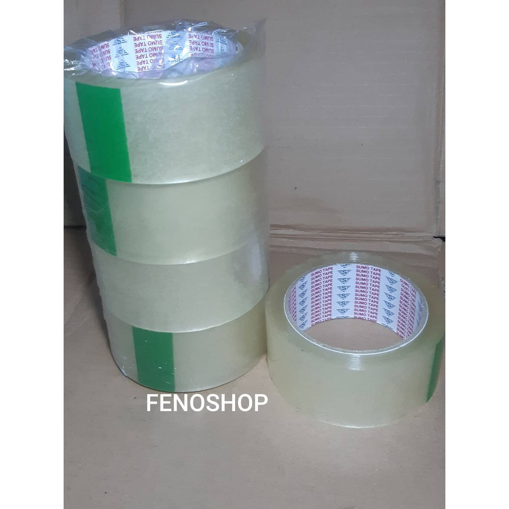 Jual Lakban Sumo Tape/ Opp Sumo Tape/ Lakban Bening 2 Inch | Shopee ...