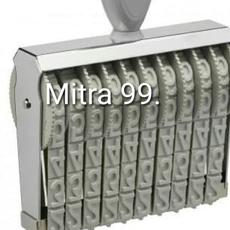 Jual Stempel Putar Angka 7 mm , 10 Digit. | Shopee Indonesia