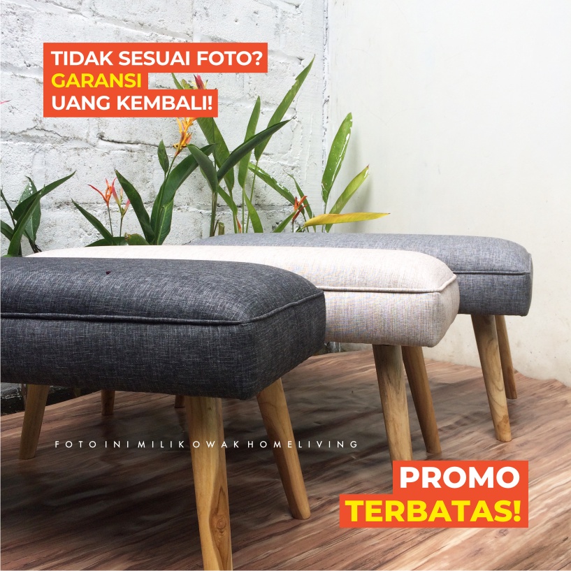 Jual Stool Panjang 100cm | Sofa Bench Minimalis Banyak Pilihan Warna ...