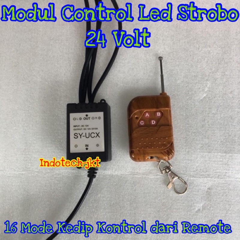 Jual Modul Lampu Led Kedip 24 Volt REMOTE CONTROL | Shopee Indonesia