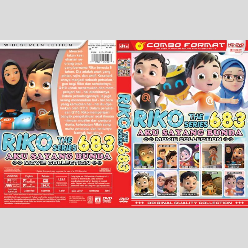 Jual KASET KOLEKSI KARTUN ANAK RIKO THE SERIES AKU SAYANG BUNDA VOL 683 | Shopee Indonesia