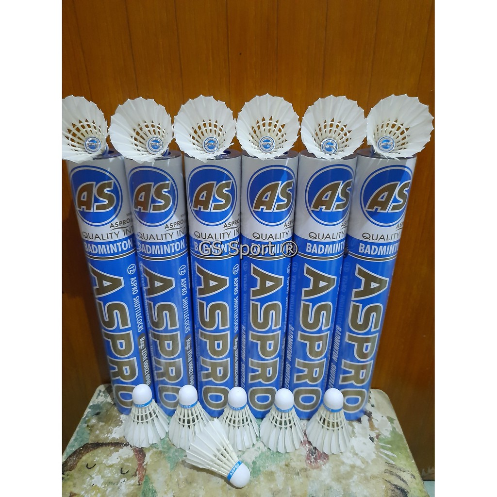 Jual SHUTTLECOCK ASPRO BIRU | Shopee Indonesia