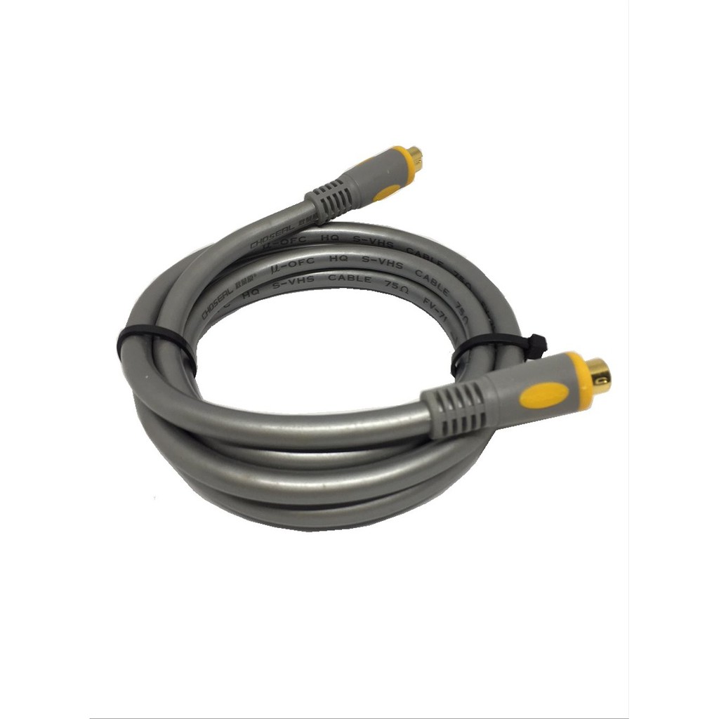 Jual Choseal Gold Plated Super VHS Cable Kabel 1.5m - SH5505 lop6207 ...
