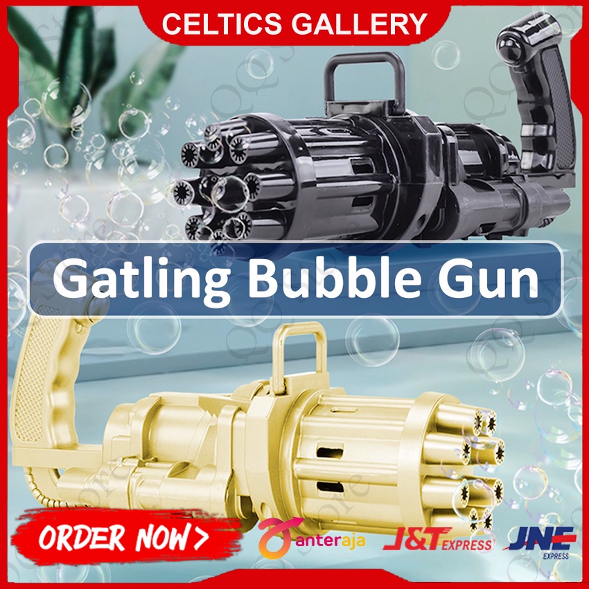 Jual Mainan Anak Bubble \ Buble Gun Gelembung Sabun Otomatis | Mainan ...