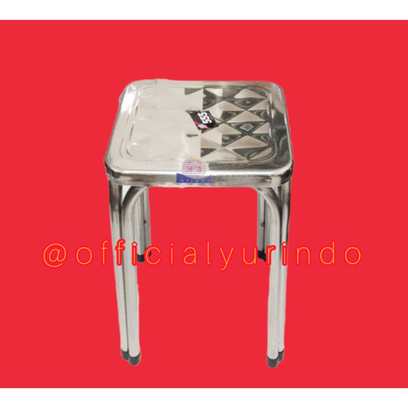 Jual kursi stainless kursi bakso stainless bangku baso | Shopee Indonesia