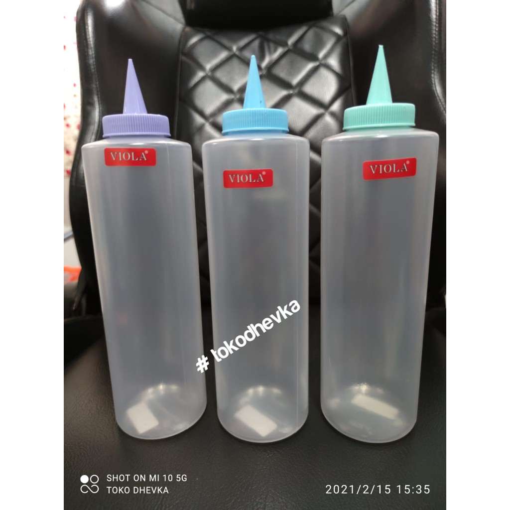 Jual Botol Saos Citos / Botol Kecap Mayonaise / Viola 300ML/600ML dan ...