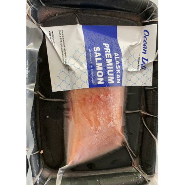 Jual Salmon fillet - ocean Deli alaskan premium salmon 200gr | Shopee ...