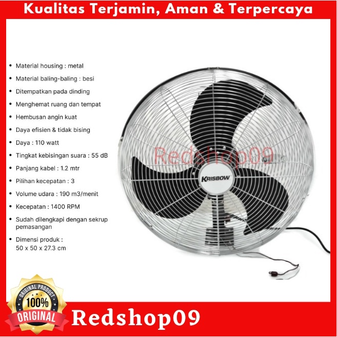 Jual ACE - Krisbow Kipas Angin Dinding Industrial 50 Cm/kipas angin ...