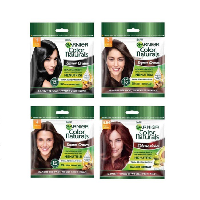 Jual GARNIER Hair Color Naturals Ultra Color 20gr + 20mL | Pewarna ...
