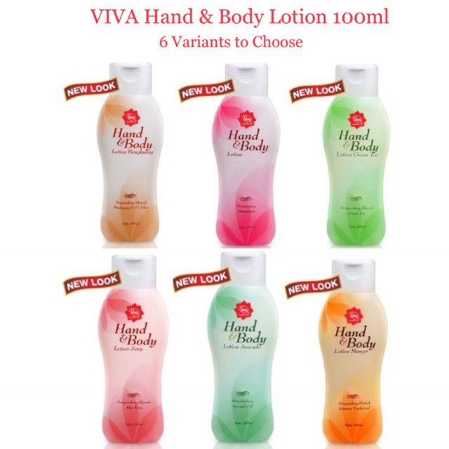 Jual VIVA HAND & BODY LOTION 100ML | Shopee Indonesia
