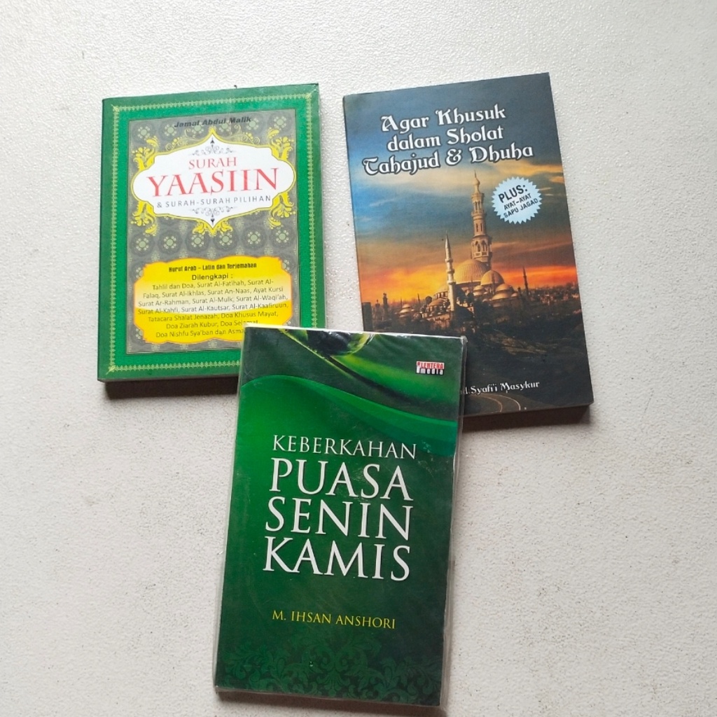 Jual Cabutan Buku Agama Islam, Surah YAASIIN & Surah Pilihan - Agar ...