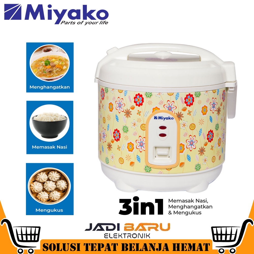 Jual (READY COD) Rice Cooker Miyako MCM609 / MCM 609 / MCM-609 Penanak ...