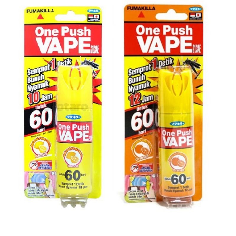 Jual One Push Vape 30 hari 60 hari - Obat Nyamuk Semprot Vape Onepush ...