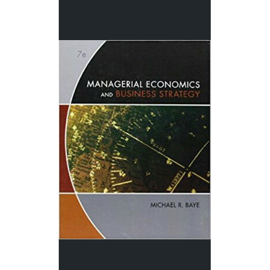 Jual managerial economics and business strategy 7th edition karangan ...