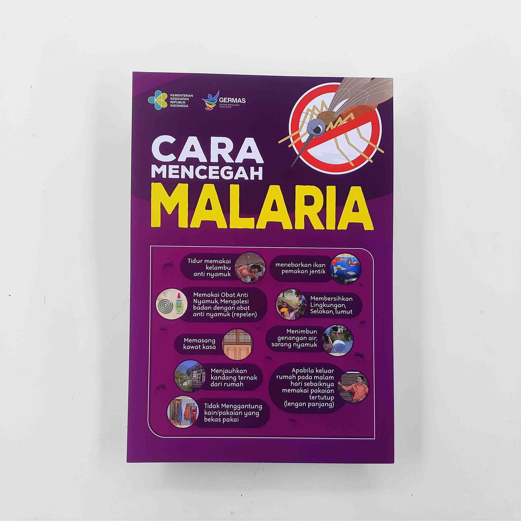 Jual Poster Cegah Malaria, Poster Pencegahan Malaria, Poster Edukasi ...
