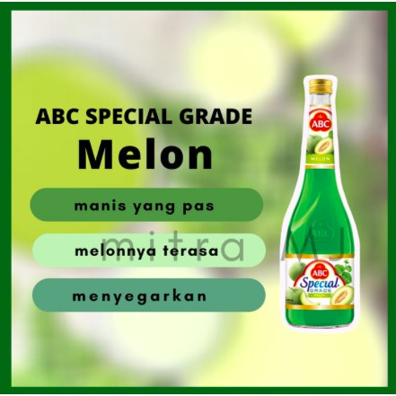 Jual ABC SIRUP SPECIAL GRADE MELON & COCOPANDAN (485 ml) | Shopee Indonesia