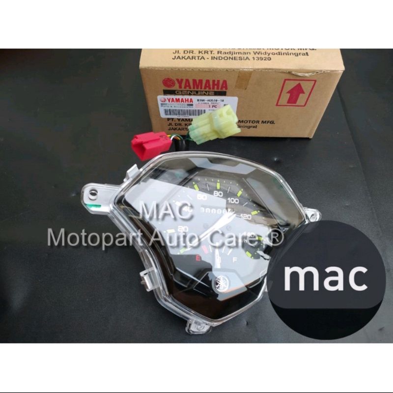 Jual SPEDOMETER ASSY YAMAHA GERA 125 TIPE S ORIGINAL B3W-H3510-10 ...