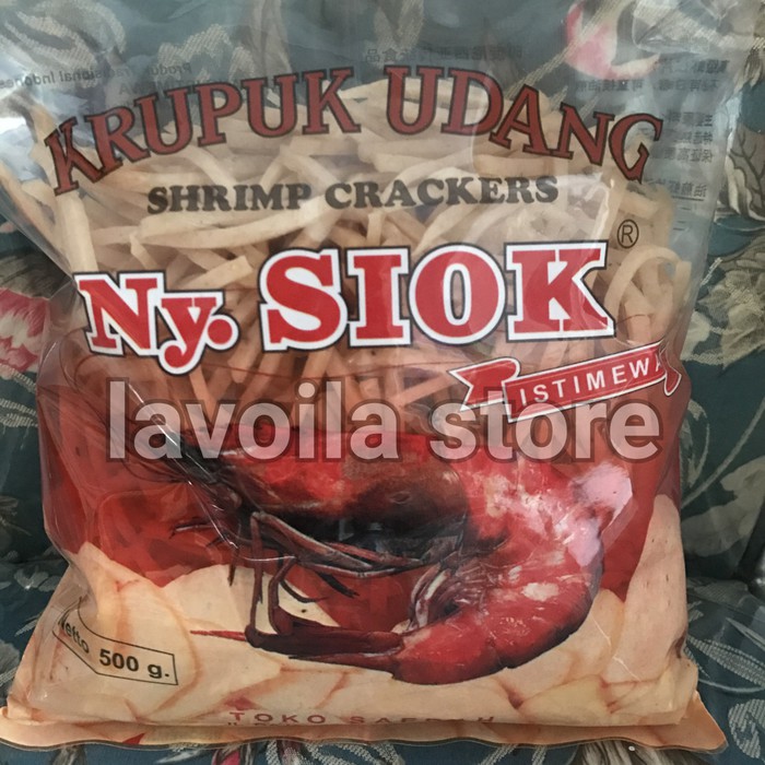 Jual Krupuk Kerupuk Udang Ny. Siok Nyonya Siok Istimewa Shrimp Cracker ...