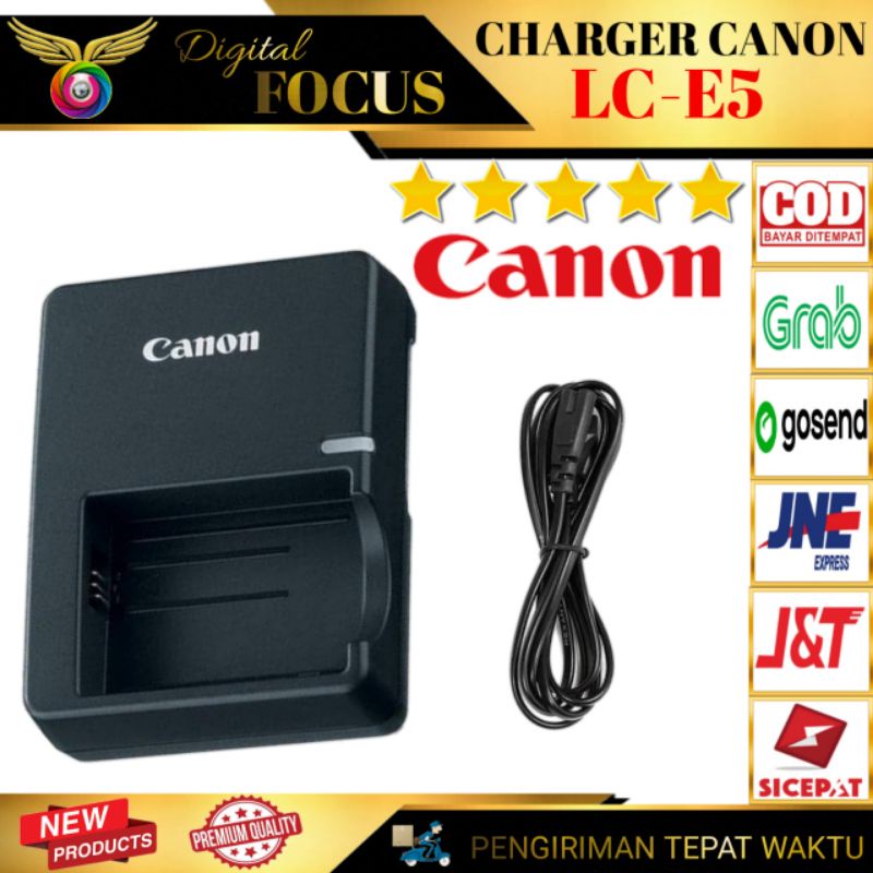Jual Charger Canon LC-E5E For Baterai LP E5 Dslr Eos 45D 500D 1000D ...