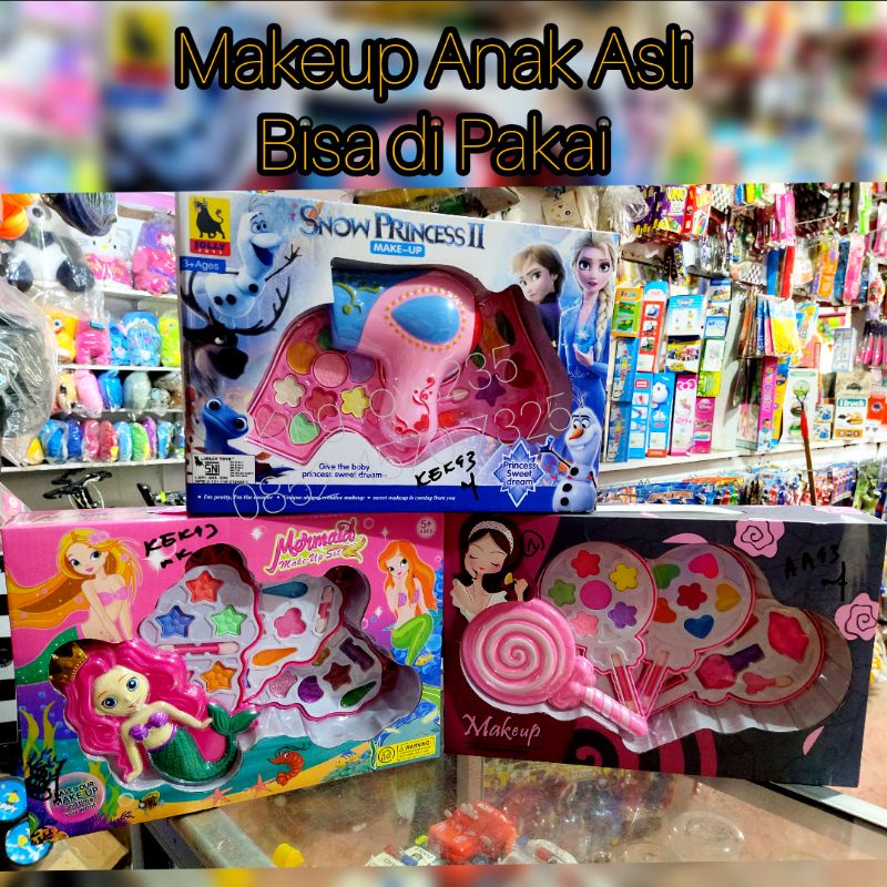 Jual Mainan Anak Make Up Asli Bisa Pakai Dandan Kecantikan Kosmetik ...